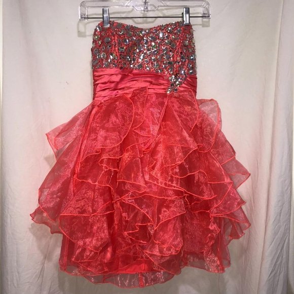 Roberta Bridal | Dresses | Ladies Roberta Formal Mini Dress Size 4 ...